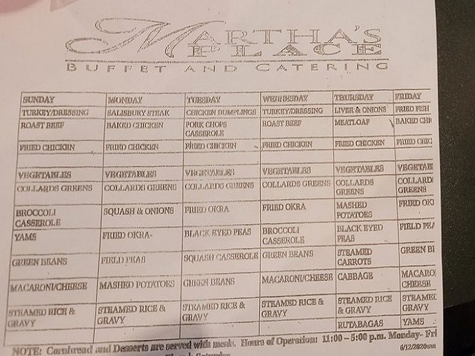 This weekly menu is the roadmap to happiness. Study it carefully&mdash;locals plan their entire week around these rotating specialties.