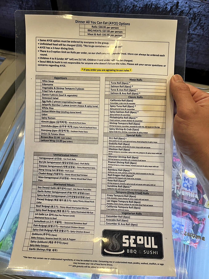 This menu is the roadmap to paradise&mdash;a delicious choose-your-own-adventure where every option leads to satisfaction.