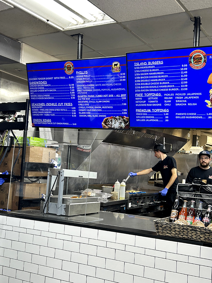 This menu isn't just a list&mdash;it's a treasure map where X marks the spot for everything from Snow Crab Legs to Lobster Mac & Cheese.