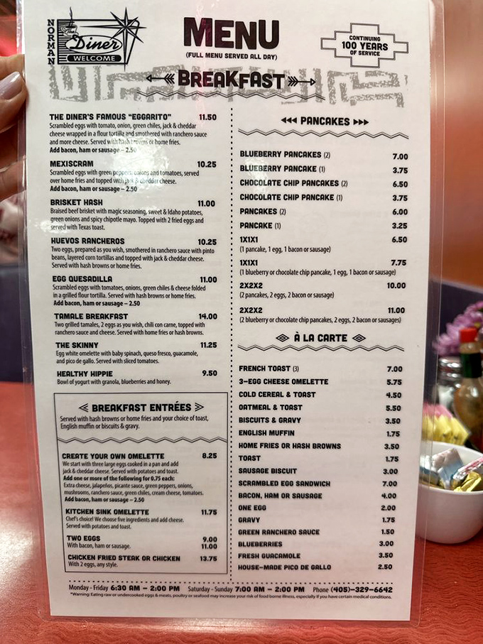 This isn't just a menu&mdash;it's a roadmap to happiness. The "Egggarito" sounds like something that should be prescribed by doctors for melancholy.