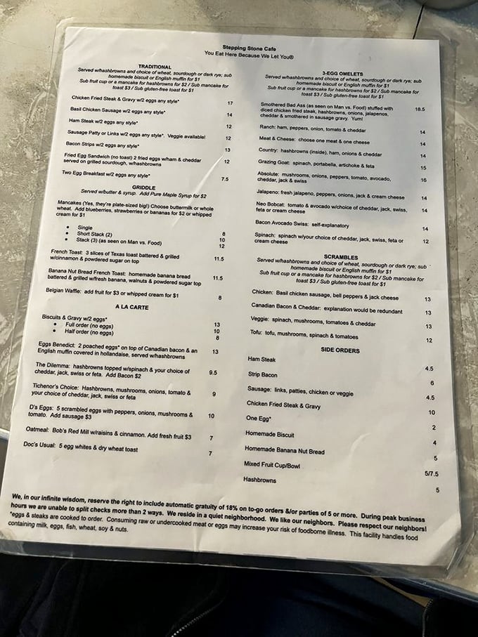 A menu that proclaims "You Eat Here Because We Let You" isn't just being cheeky&mdash;it's advertising a confidence that's thoroughly justified.