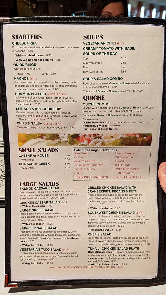 A menu that doesn't need a translator to understand&mdash;just straightforward comfort food that speaks the universal language of deliciousness.