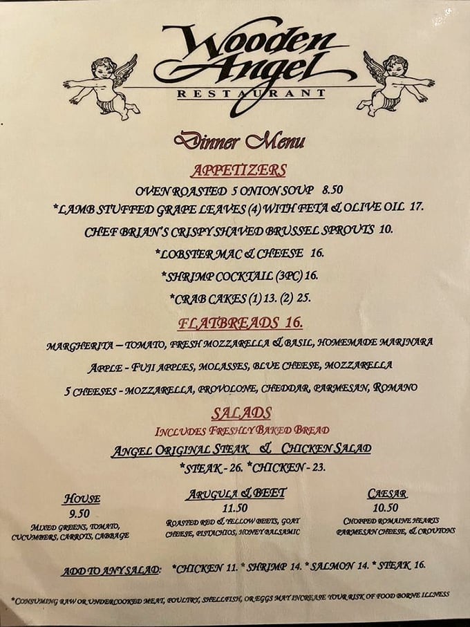 This menu isn't just a list of dishes&mdash;it's a treasure map. Those lamb-stuffed grape leaves are calling my name like a Mediterranean siren song.