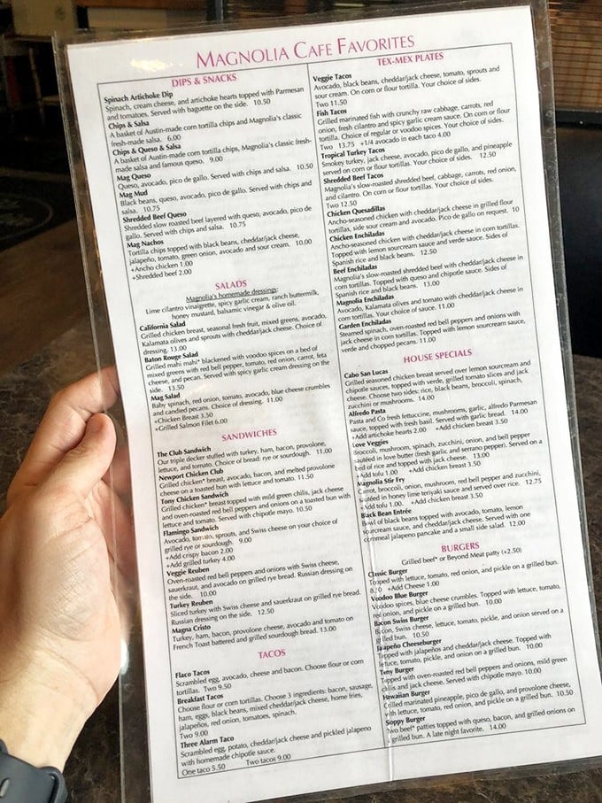 The menu reads like a love letter to comfort food &ndash; each item promising the kind of satisfaction that makes you contemplate ordering seconds before finishing firsts.