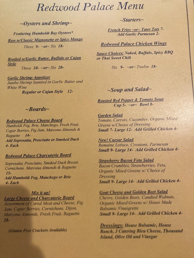 A menu that reads like a love letter to Northern California&mdash;Humboldt Bay oysters and local cheeses share the spotlight with that legendary ribeye.