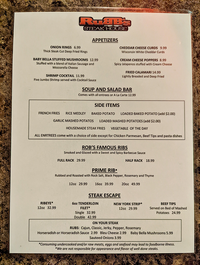 The menu reads like a love letter to carnivores &ndash; prime rib rubbed with rock salt and herbs is the headliner for good reason.