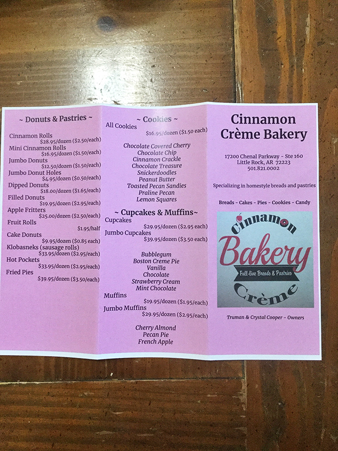 This menu isn't just a list&mdash;it's a roadmap to happiness. Each item represents a different pathway to dessert nirvana.