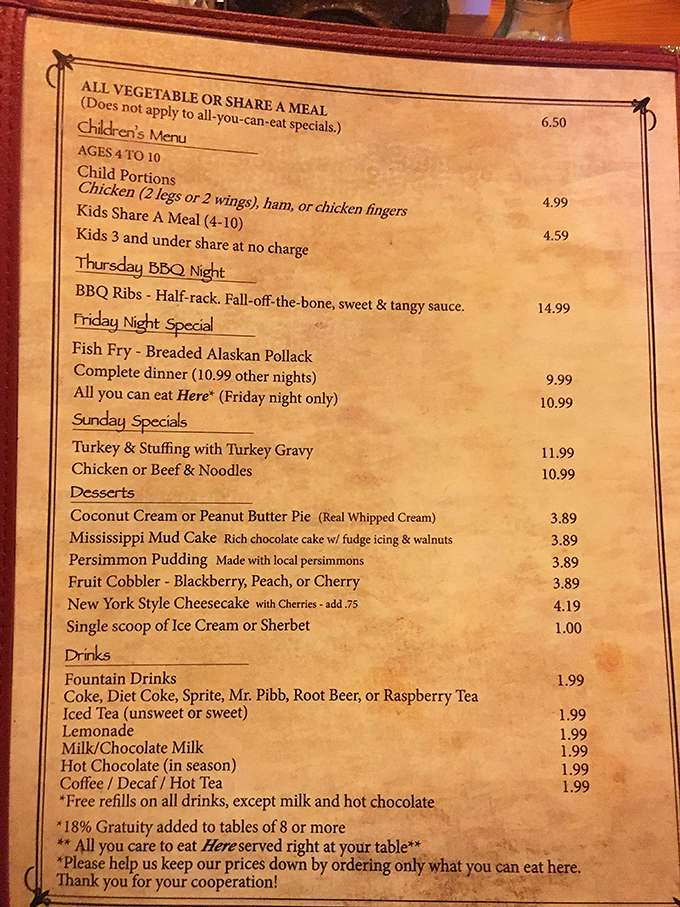 A menu that doesn't need fancy fonts or culinary buzzwords&mdash;just honest offerings that make decision-making the hardest part of your meal.