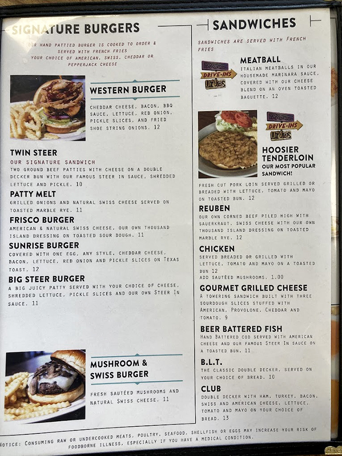 The menu reads like a love letter to American classics. No foam, no deconstruction, just food that remembers what food is supposed to be.