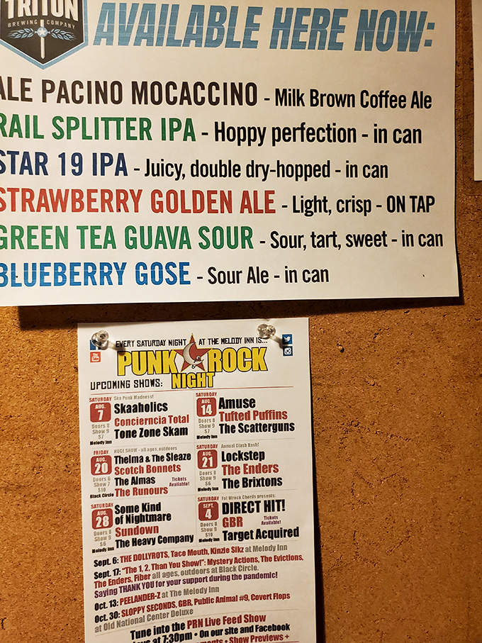 Beer menu that reads like poetry&mdash;from "Al Pacino Mocaccino" to "Green Tea Guava Sour," this isn't your grandfather's dive bar selection.