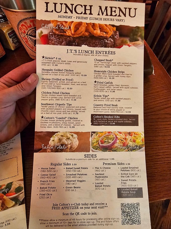 The lunch menu reads like a love letter to carnivores&mdash;each description making your stomach growl louder than the last.