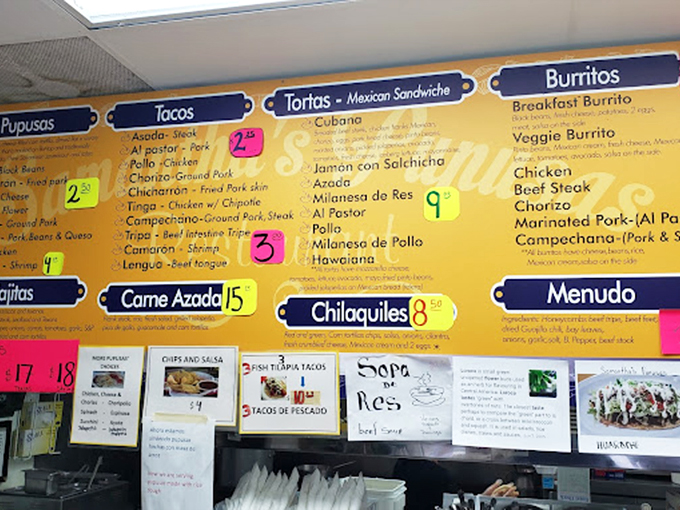 The menu board &ndash; a roadmap to happiness with prices that won't send your budget into therapy. Decision paralysis has never been so delicious. 