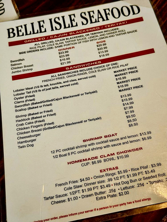 The menu reads like a love letter to the Atlantic. Market price: three words that simultaneously terrify your wallet and thrill your taste buds.
