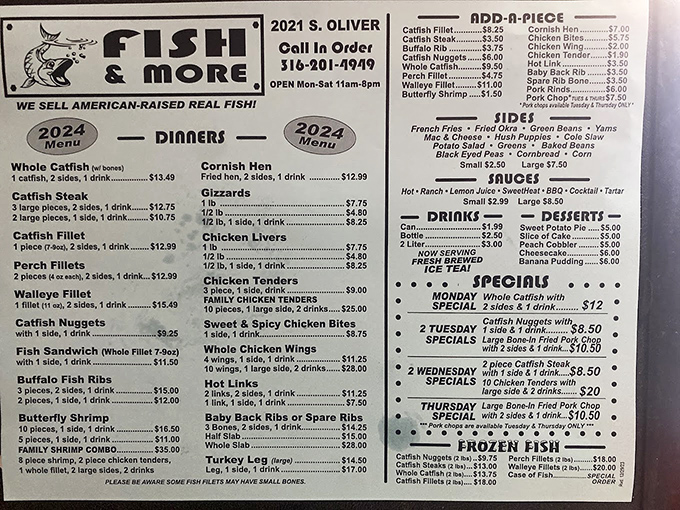 This menu reads like a love letter to American comfort food classics. Decision paralysis has never been so delicious.