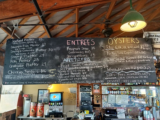The chalkboard menu&mdash;seafood's greatest hits written by hand&mdash;is like a love letter to the Atlantic Ocean.