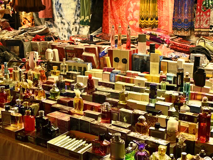 A perfume collection that would make Cleopatra jealous. Who needs department store prices when vintage fragrances tell better stories?