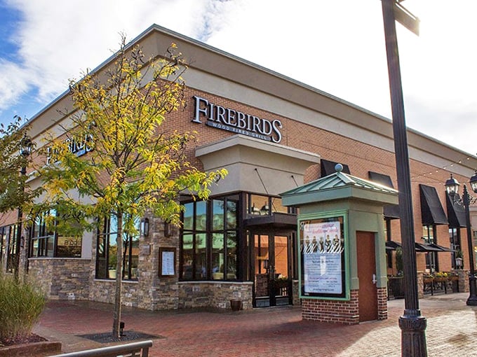 Firebirds offers a contemporary dining experience at the edge of historic Fredericksburg, proving that modern comforts and colonial charm aren't mutually exclusive.