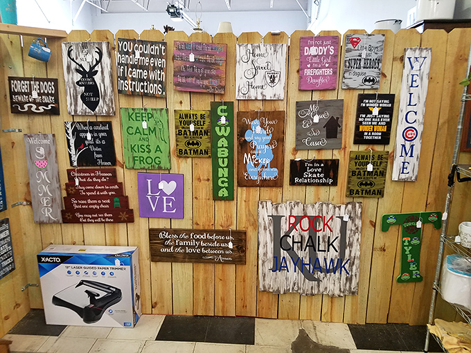 Wall wisdom for every occasion! These wooden signs offer life advice that ranges from sweetly sentimental to "I'm putting that in my kitchen immediately."