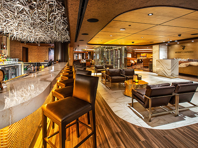 Anthony's bar doesn't just invite you to sit&mdash;it practically insists you settle in for a martini and seafood tower that defies gravity.