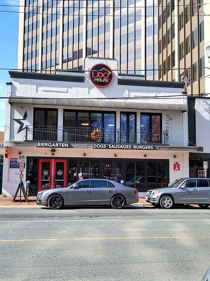 Dog Haus Biergarten brings urban sophistication to the humble hot dog, proving that even simple pleasures deserve the gourmet treatment occasionally.