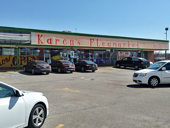 Karen's Fleamarket: where "just browsing" becomes "how am I going to fit this in my car?" in record time.