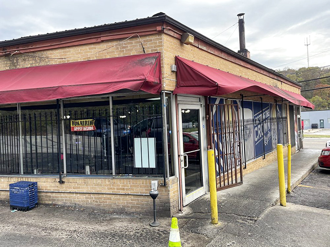 LC's entrance channels vintage roadside Americana, where the best meals often hide behind the most modest doors.