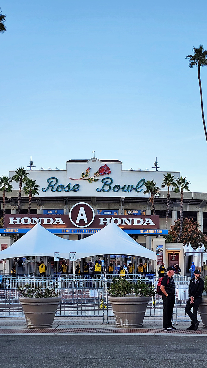 The Rose Bowl: Where football legends play on Saturdays and vintage hunters score touchdowns on Sundays.