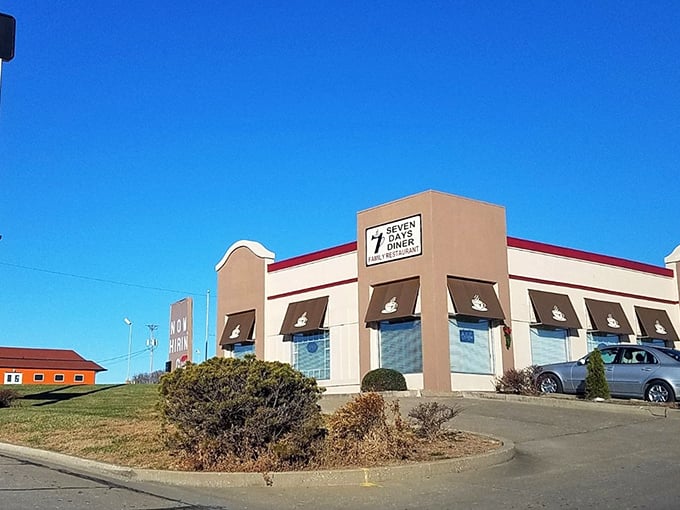 Seven Days Diner isn't just a name, it's a commitment to satisfying your chicken-fried cravings every single day of the week.