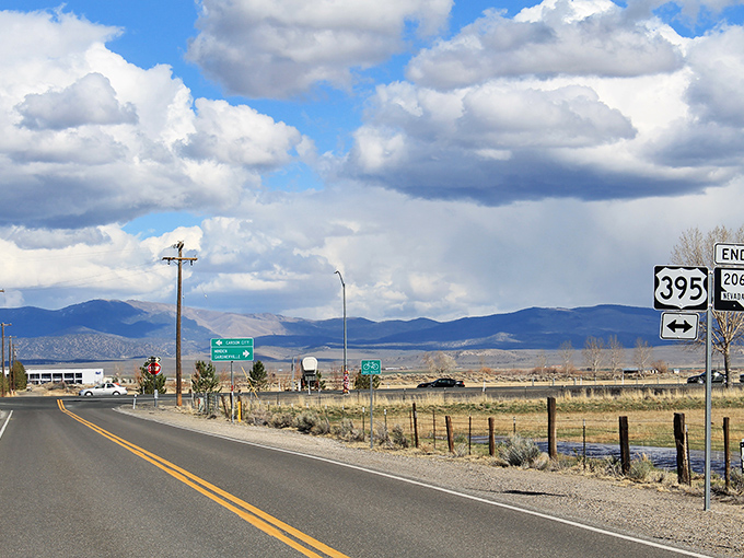 Genoa: "The dramatic Sierra Nevada backdrop transforms Genoa's pastoral valley into a landscape so picturesque it feels like Mother Nature is showing off."