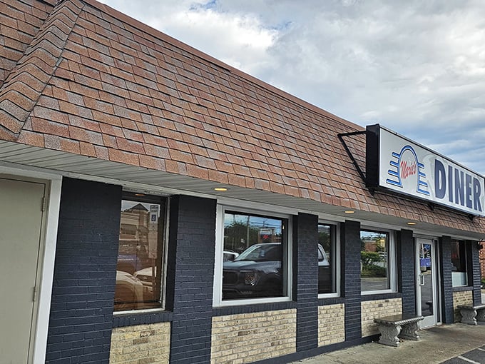 Marie's Diner stands proudly against the suburban landscape &ndash; where calories don't count and coffee cups are never empty.