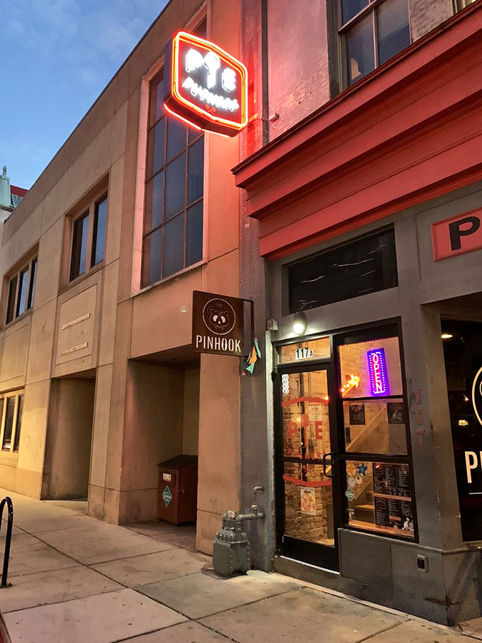 Neon signs and urban charm&mdash;this Durham institution proves pizza can be both art form and comfort food simultaneously.