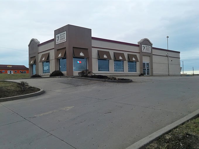  Coffee cup decals that practically wink at you&mdash;Seven Days Diner knows exactly what you need after that long Missouri drive.