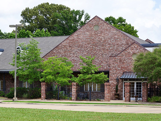 Sunlight highlights Shapley's refined architecture &ndash; a temple to perfectly aged beef in Ridgeland.