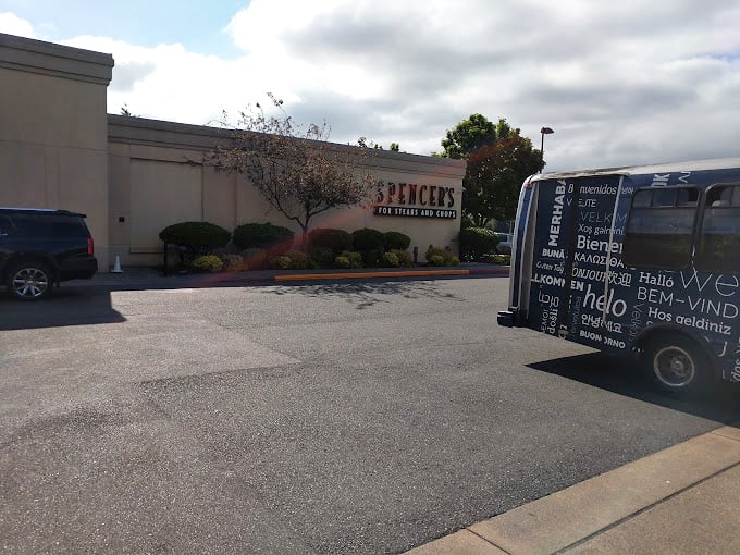 Urban steakhouse minimalism that says, "We're too busy perfecting your filet to worry about flashy decor."