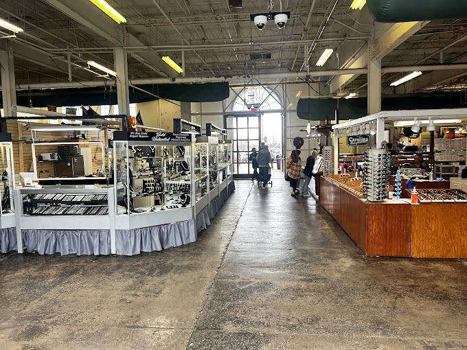 A bargain paradise where winter coats and summer flip-flops coexist, waiting for their second chance at usefulness.