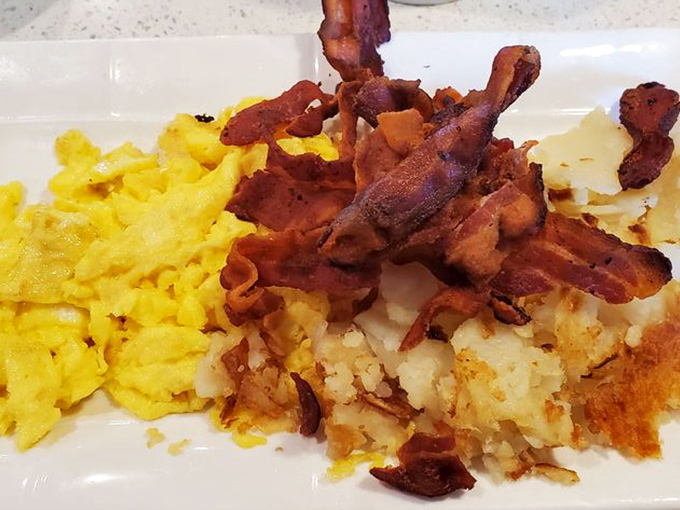 Bacon that's achieved the perfect crisp-to-chew ratio&mdash;like finding the sweet spot on your mattress, but for your taste buds.