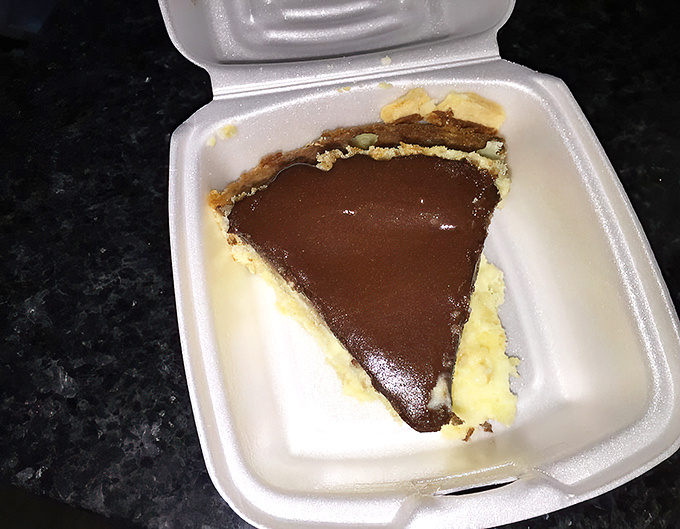 Boston cream pie that would make Massachusetts jealous. That chocolate ganache top is having a moment, and I'm here for it.