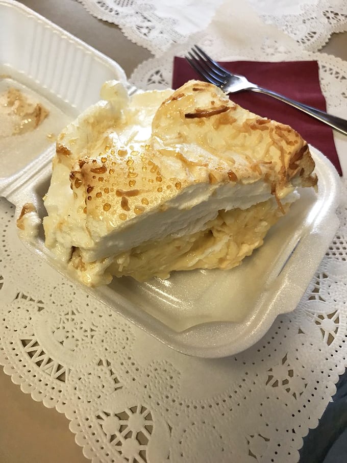 This isn't just coconut cream pie&mdash;it's a towering monument to what whipped cream can achieve when it dreams big.