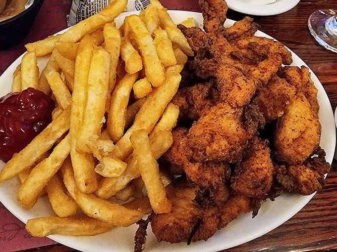 Golden-brown perfection that makes you question every other chicken tender you've ever eaten. This is what crispy dreams are made of.