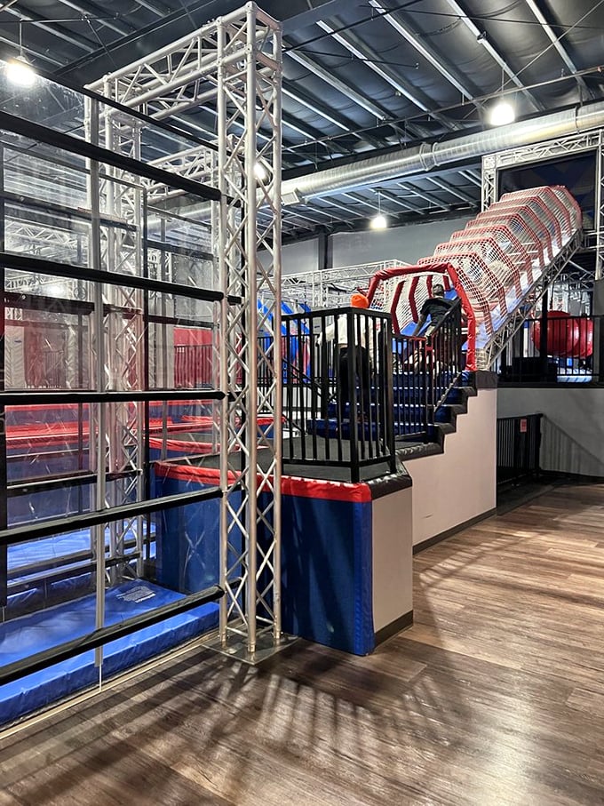 Where American Ninja Warrior dreams are made or hilariously shattered. That foam pit has witnessed both triumph and humbling reality checks.