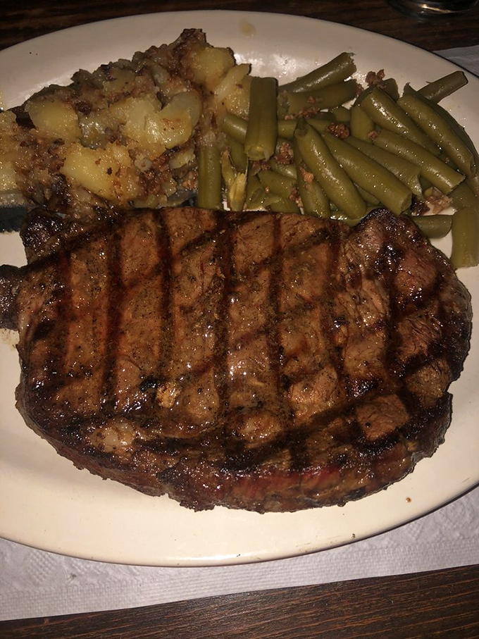 This isn't just a steak&mdash;it's a masterclass in the art of beef. Those grill marks aren't decoration; they're flavor signatures written in fire.