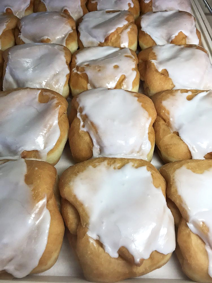 That first heavenly bite of a cream cheese-filled donut might just make you forget all your troubles. And your diet plans.