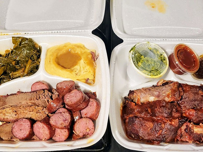 These ribs aren't just falling off the bone &ndash; they're practically volunteering to jump onto your plate with that glistening sauce. 