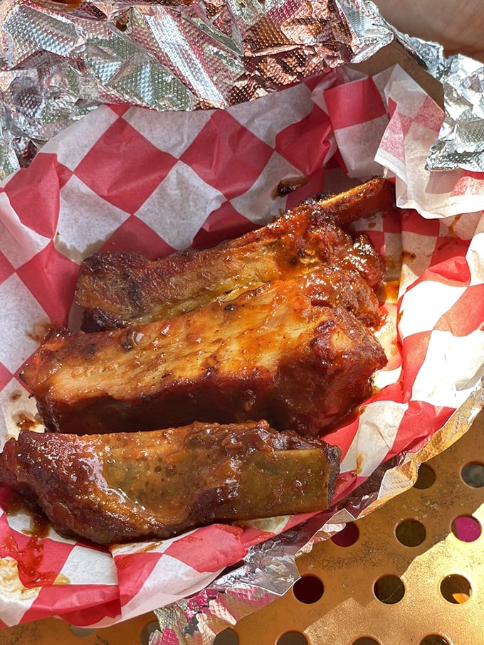 These ribs don't just fall off the bone&mdash;they practically leap into your mouth. The perfect marriage of smoke, spice, and everything nice.