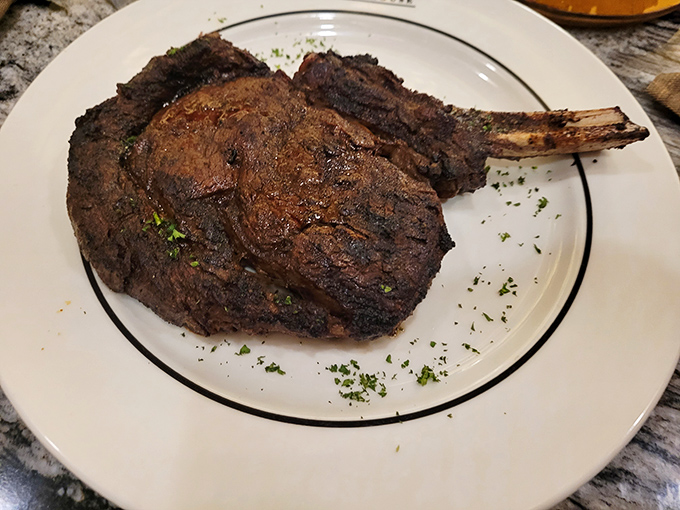 That bone isn't just for show&mdash;it's nature's flavor conductor, orchestrating a symphony of richness that boneless cuts can only dream about.