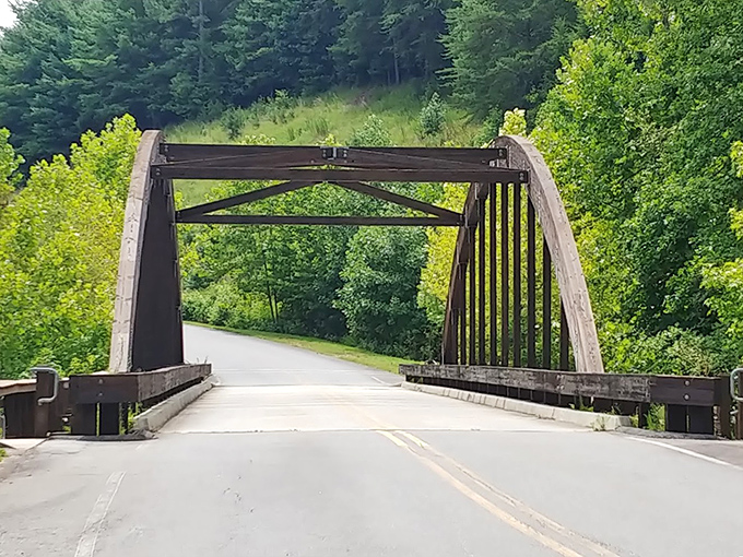 This charming bridge doesn't just connect two pieces of land&mdash;it's the gateway to adventure in Burke County's most refreshing playground.