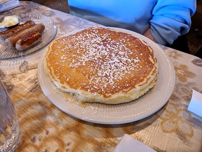 Pancakes shouldn't have personality, yet somehow these buttermilk beauties have more character than most Hollywood scripts.
