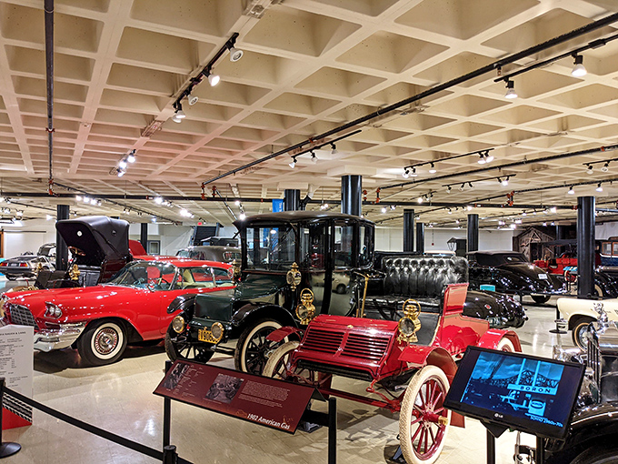 Vintage beauties share space with their descendants in this multi-generational family reunion of American innovation and design.