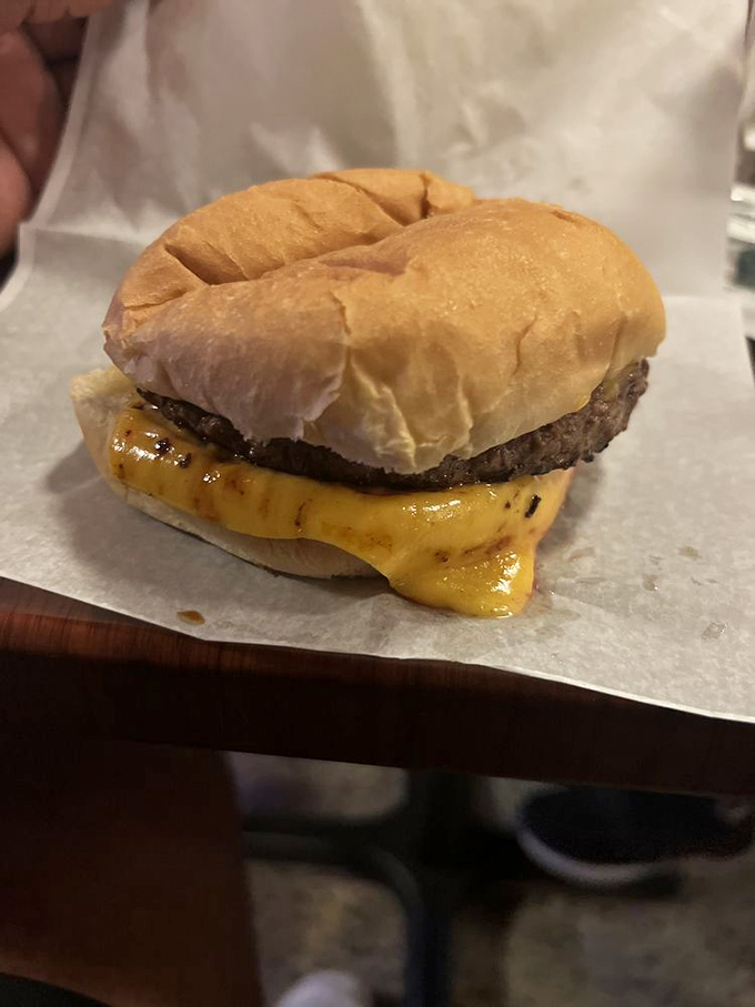 No fancy plating needed when perfection comes wrapped in wax paper &ndash; Miller's cheeseburger is Michigan's answer to culinary happiness.