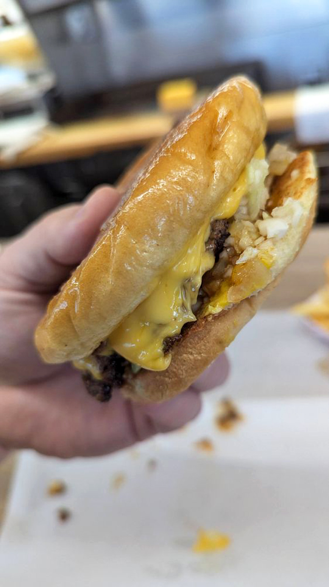 Not all heroes wear capes; some come wrapped in a bun with melted cheese cascading down the sides like a dairy waterfall.